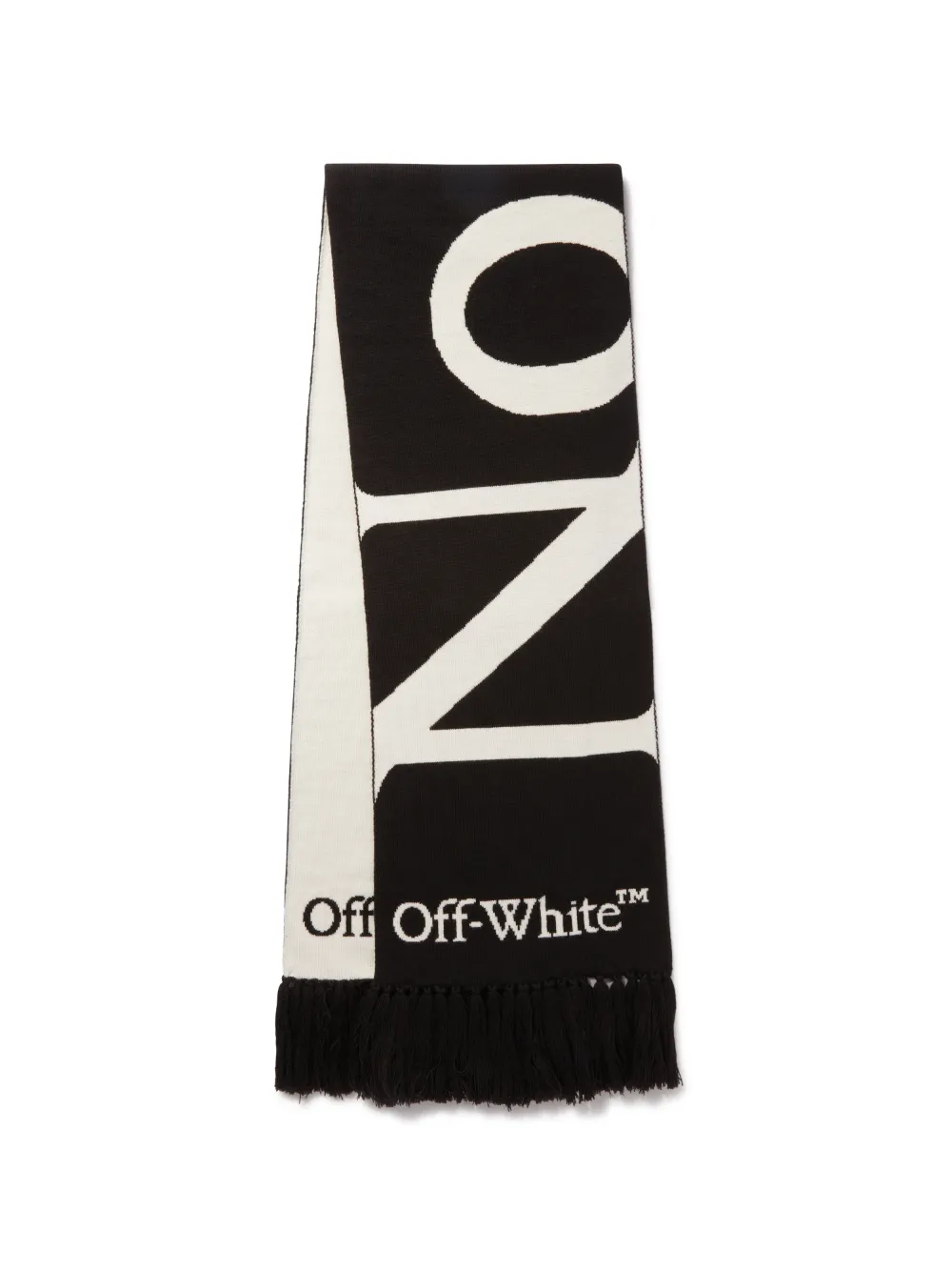 NO OFFENCE REVERSIBLE KNIT SC BLACK IVOR in black | Off-White™ Official US
