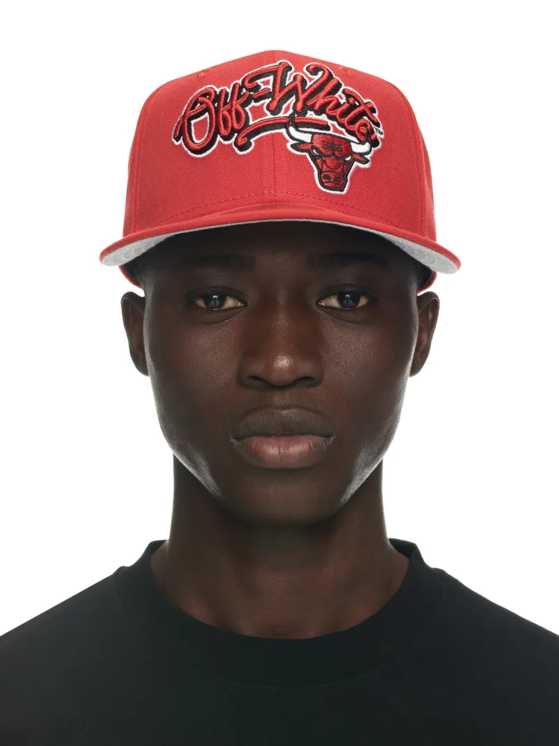 Off White™ Co Chicago Bulls New Era Cap In Red Off White™ Official Us