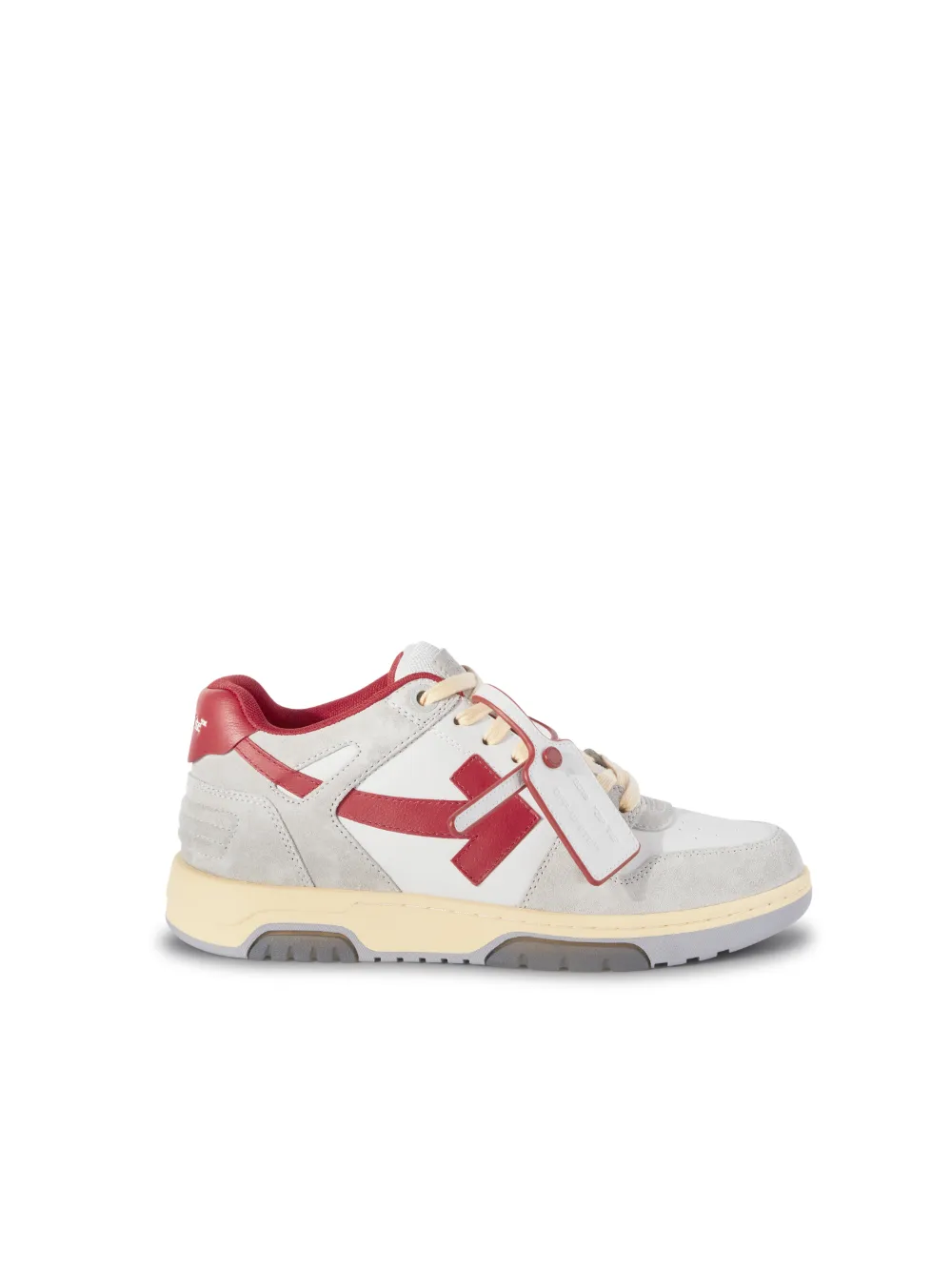 OUT OF OFFICE LIGHT GREY/RED in grey | Off-White™ Official GB