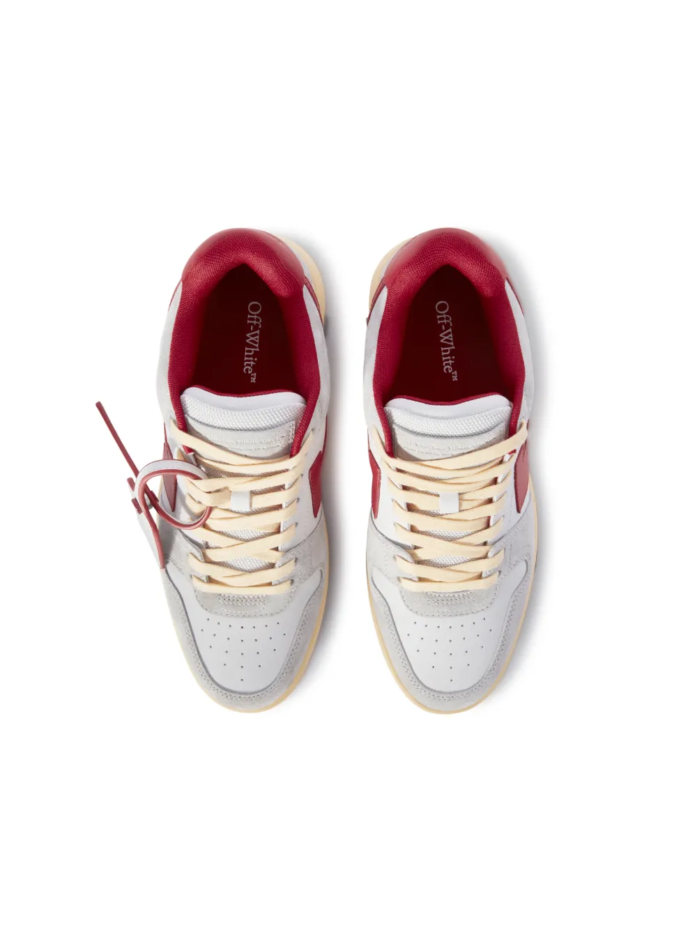 OUT OF OFFICE LIGHT GREY/RED in grey | Off-White™ Official GB