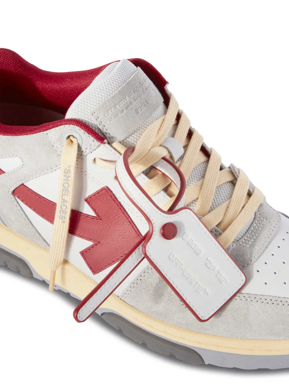 OUT OF OFFICE LIGHT GREY/RED in grey | Off-White™ Official GB