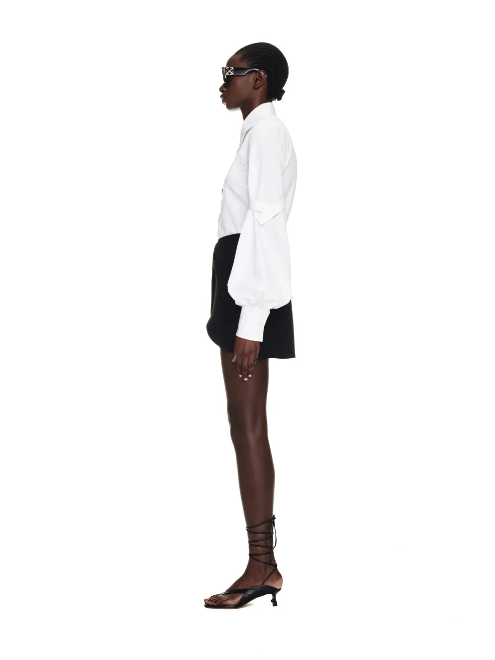 POPLINE STRAPS SHIRT in white | Off-White™ Official GB