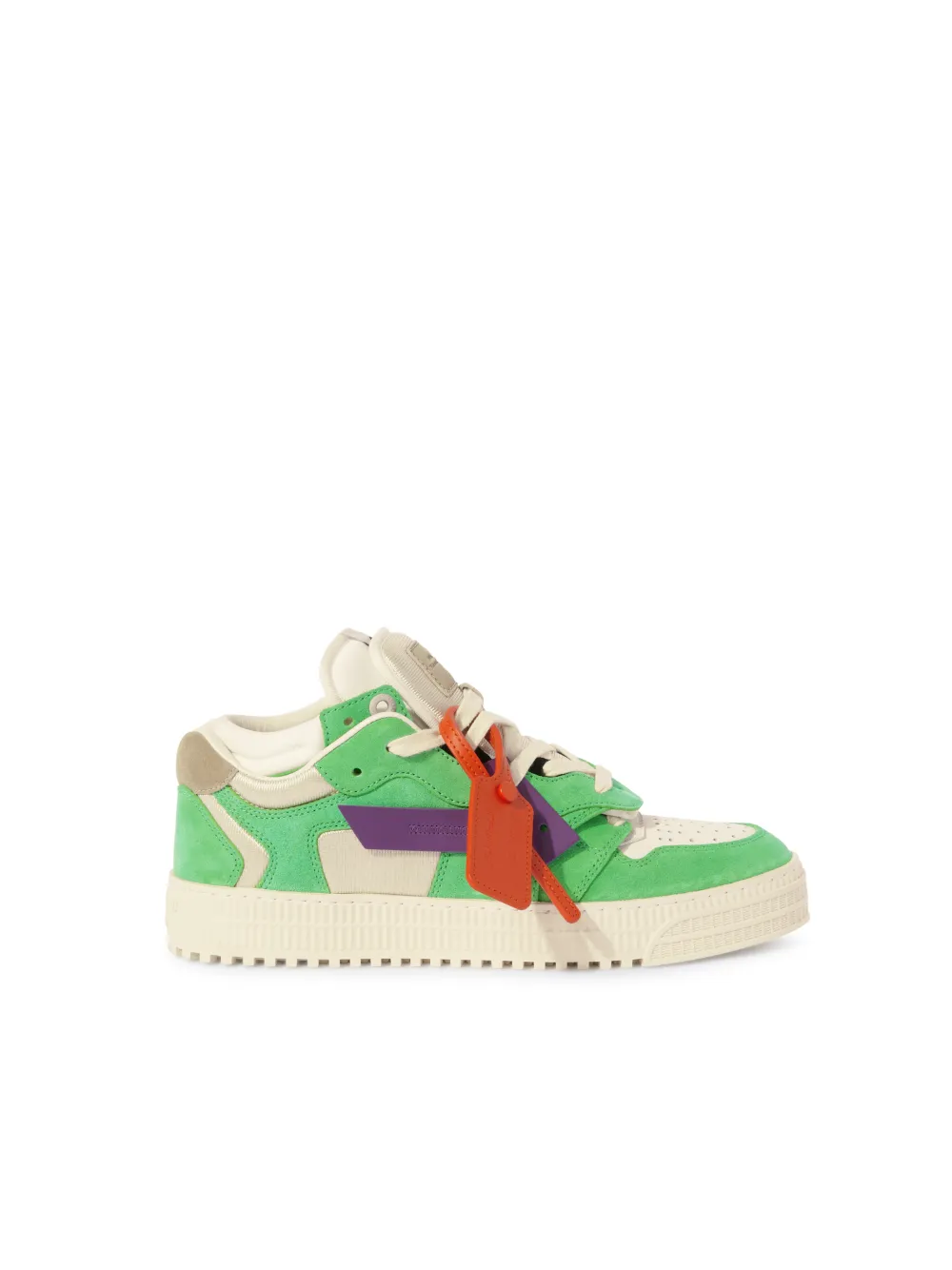PURPLE/LAW GREEN FLOATING ARROW in green | Off-White™ Official CA