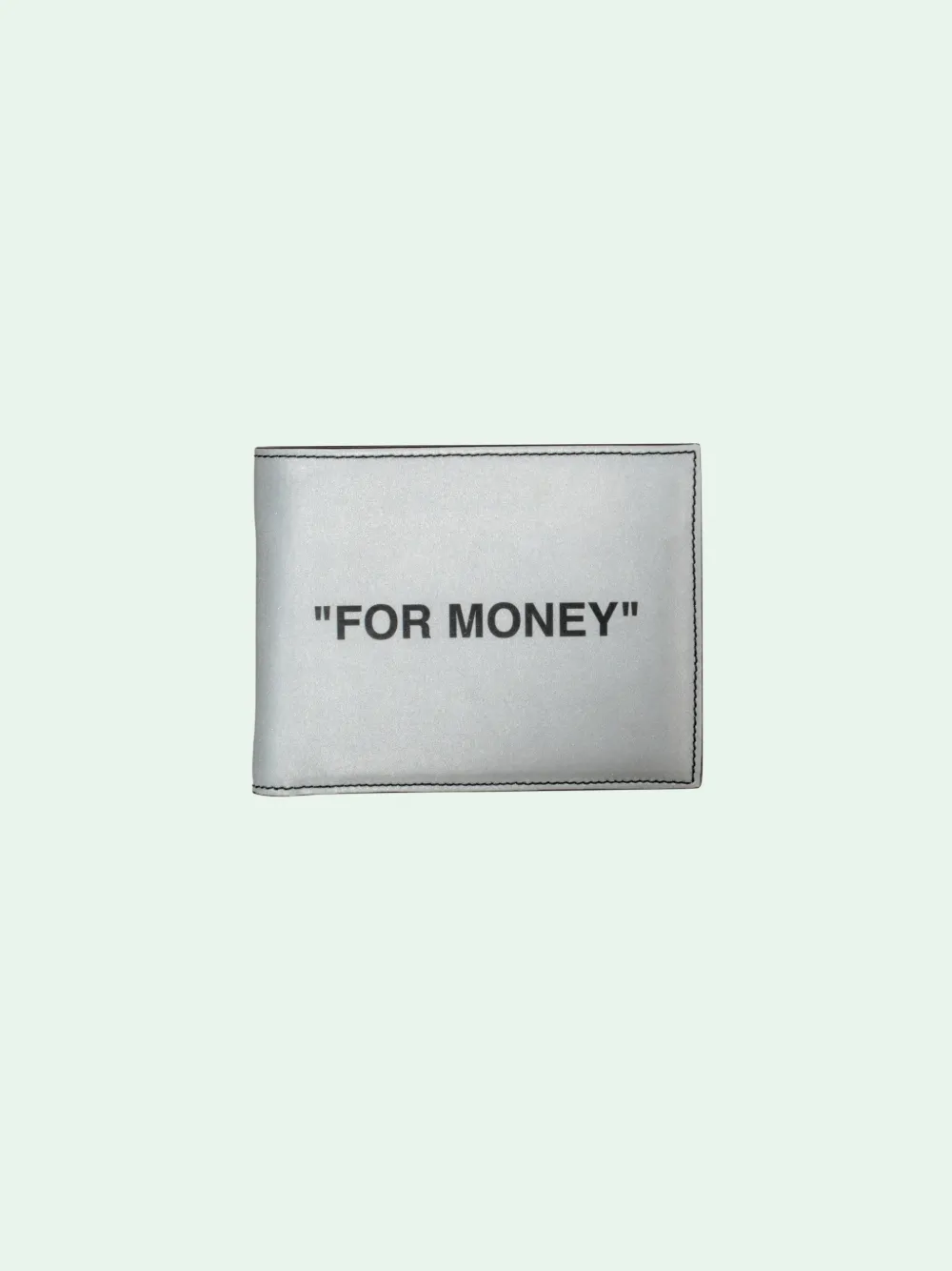 QUOTE WALLET in silver | Off-White™ Official IT