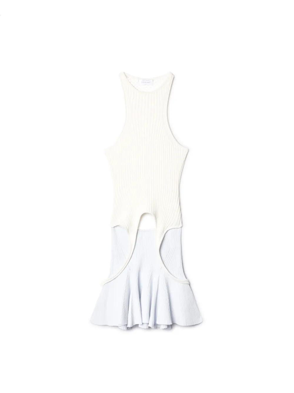RACERBACK MINI DRESS in white | Off-White™ Official GB