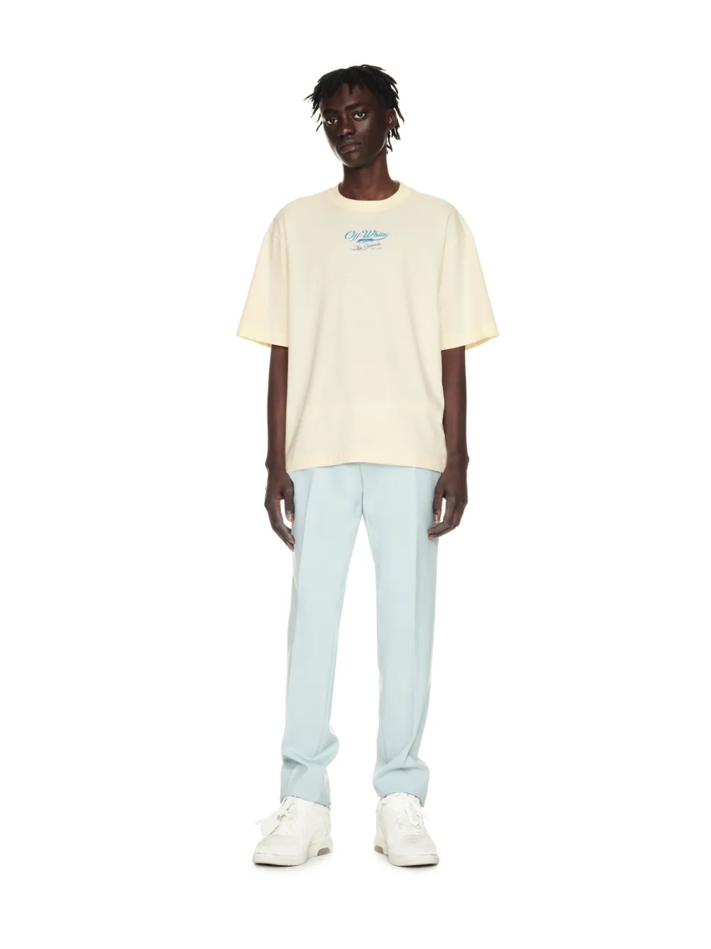 Script Logo Opp Over Skate S/ in neutrals | Off-White™ Official AU