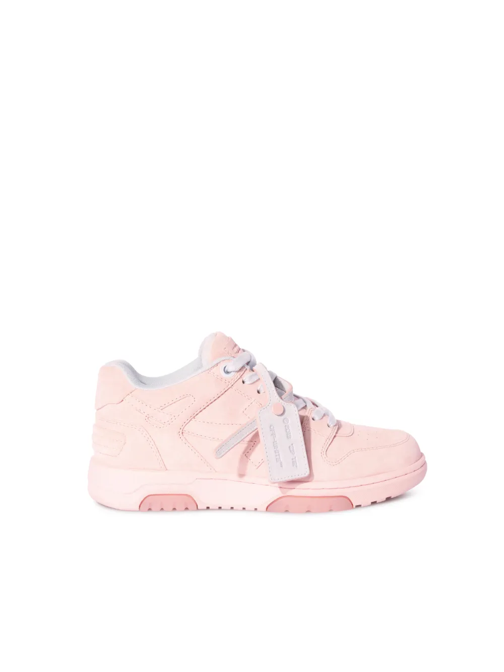 SOFT PINK/ICE OUT OF OFFICE FULL SUEDE in pink | Off-White™ Official CA