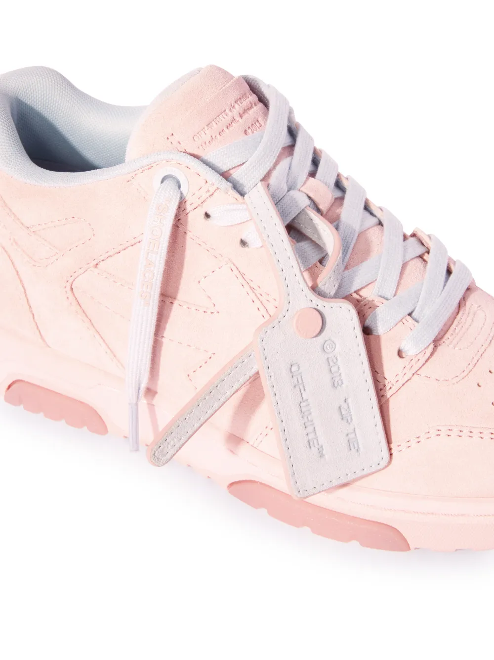 SOFT PINK/ICE OUT OF OFFICE FULL SUEDE in pink | Off-White™ Official GB