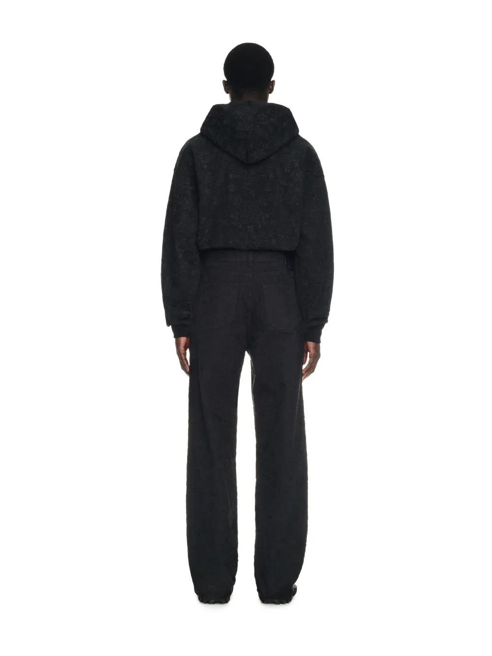 Tattoo All Over Loose Jeans in black | Off-White™ Official GB