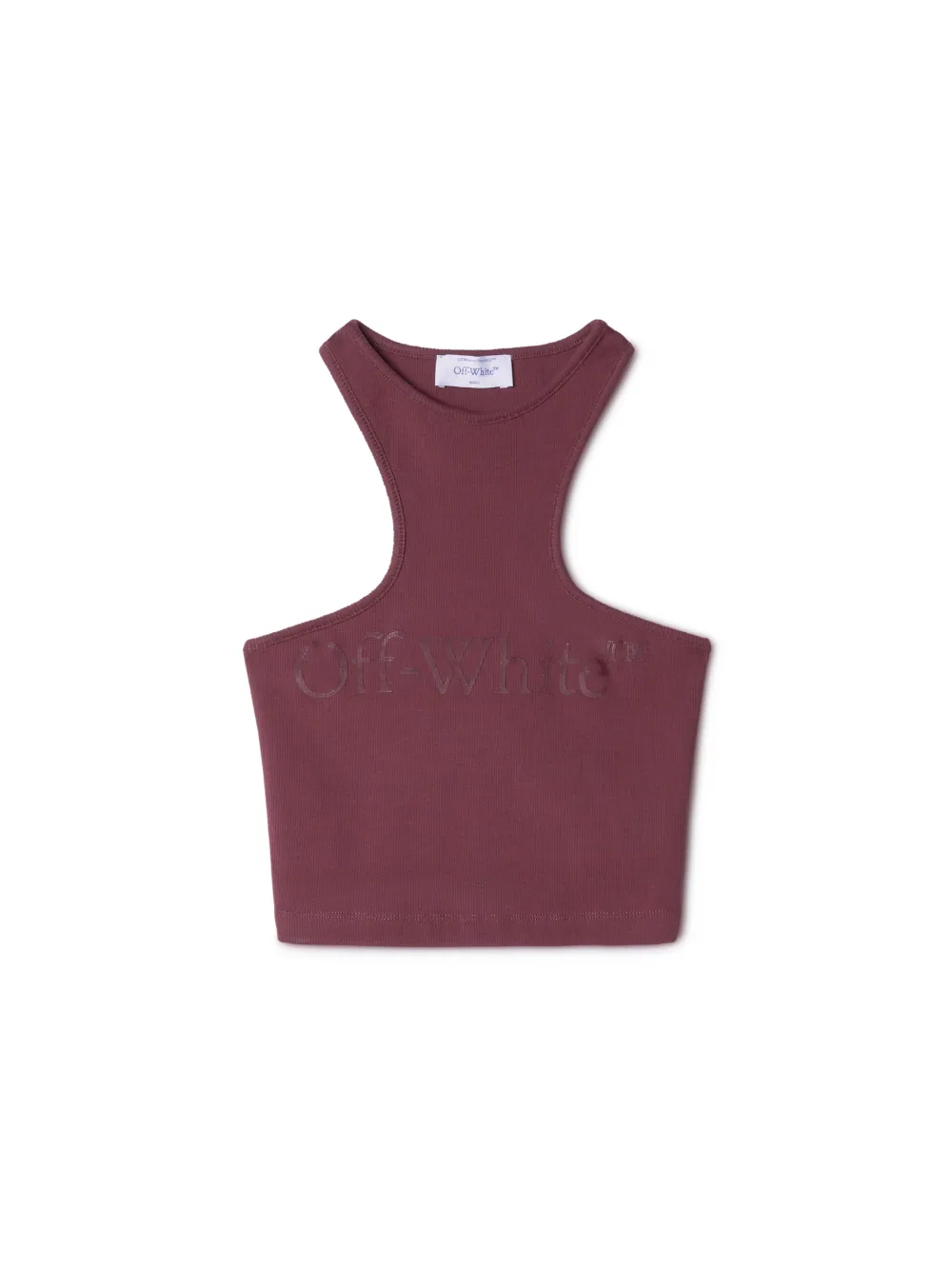 THICK BIG LOGO ROWING TOP BURGUNDY BURG in red | Off-White™ Official US