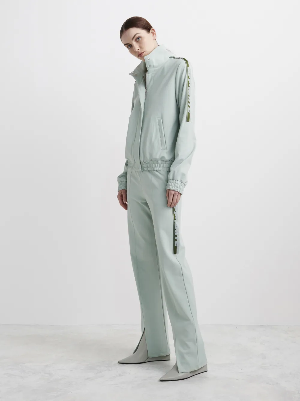 Track jacket in grey | Off-White™ Official US