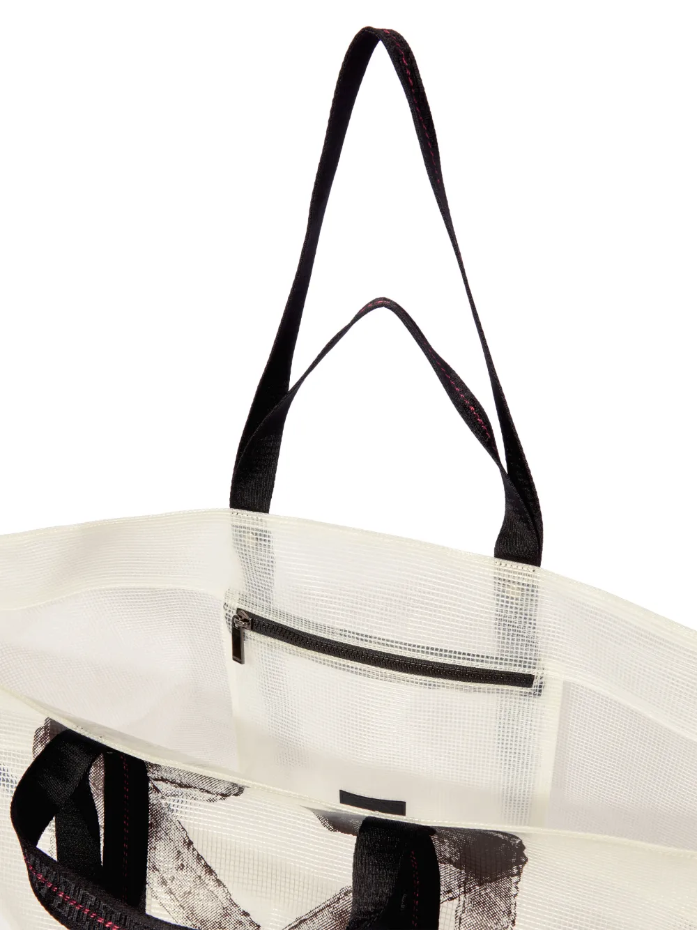 TRANSPARENT/BLACK RIPSTOP DAY OFF TOTE in white | Off-White™ Official GB