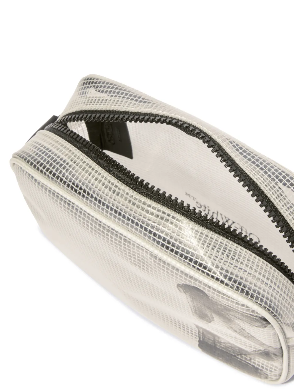 TRANSPARENT/BLACK RIPSTOP HERITAGE CAMERA BAG in white | Off-White ...