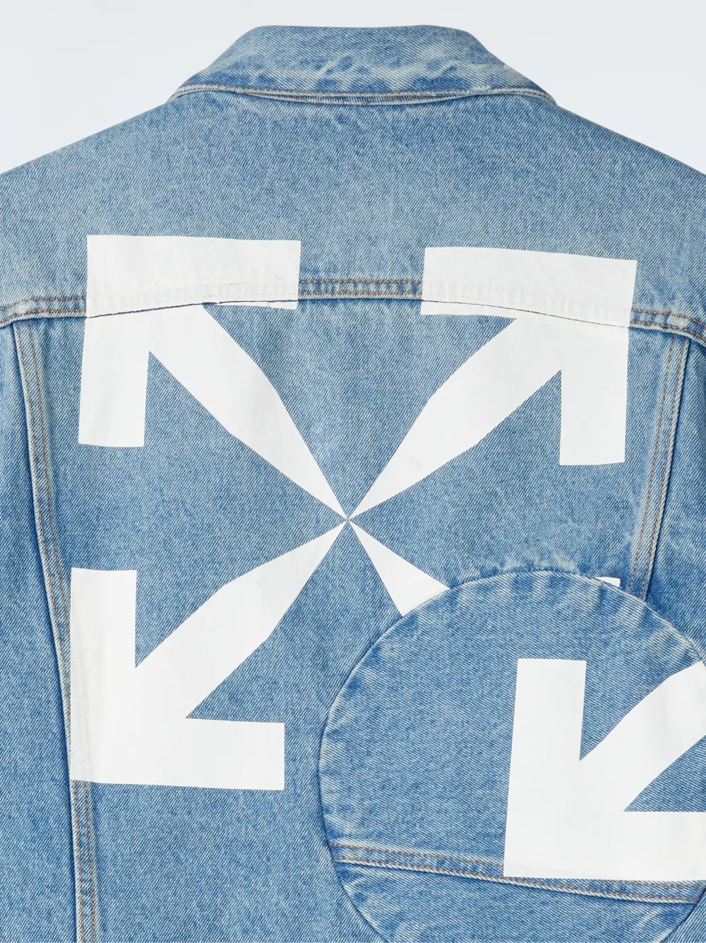 TWISTED DENIM JACKET in blue | Off-White™ Official US