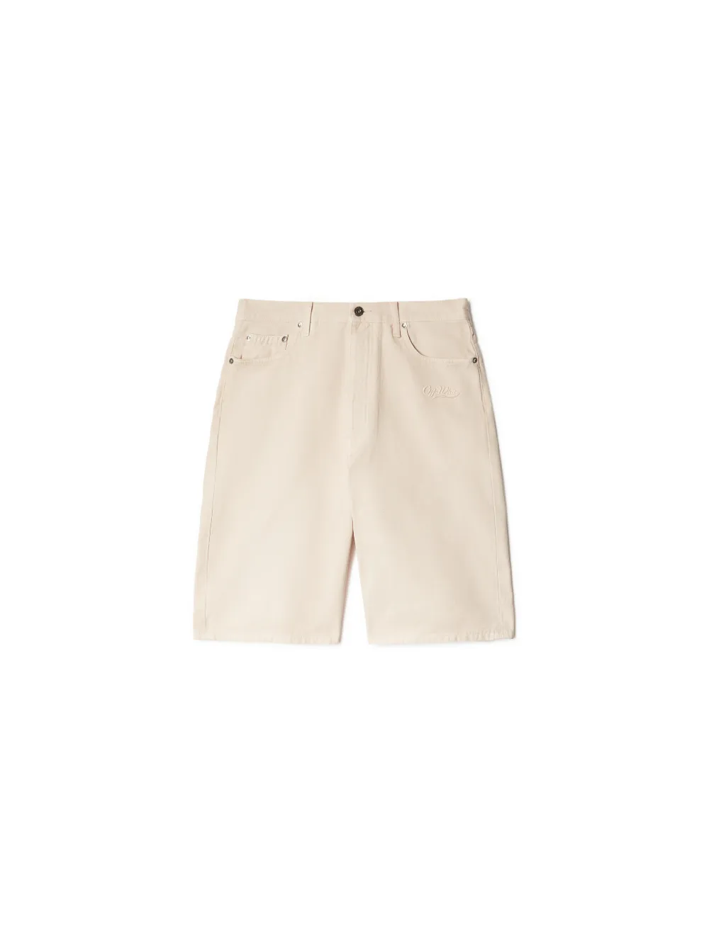 Wave Off Canvas Utility Short in neutrals | Off-White™ Official US