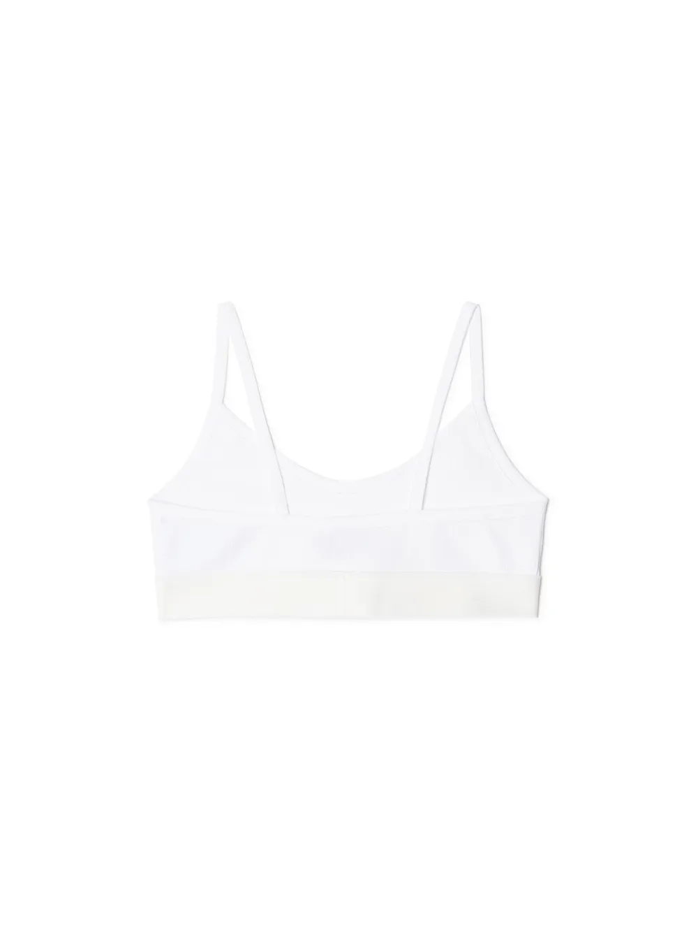 WHITE/BLACK OFF RIB BRALETTE in white | Off-White™ Official GB