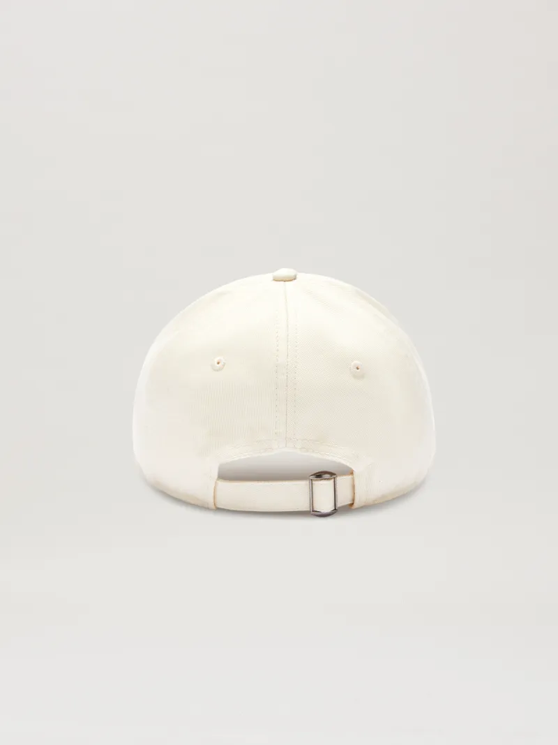 Bear In Mind Baseball Cap in white - Palm Angels® Official