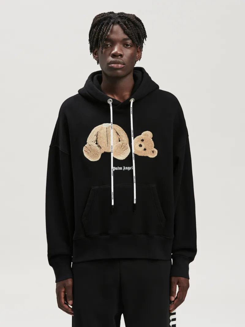 FELPA CON CAPPUCCIO BEAR - Sito ufficiale di Palm Angels® FELPA CON CAPPUCCIO BEAR - Sito ufficiale di Palm Angels®