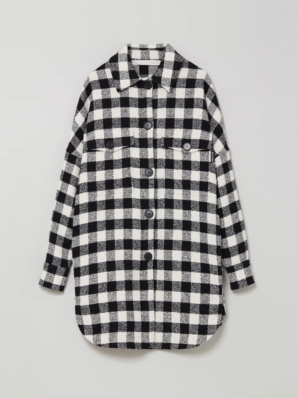 LONG OVERSHIRT in black - Palm Angels® Official