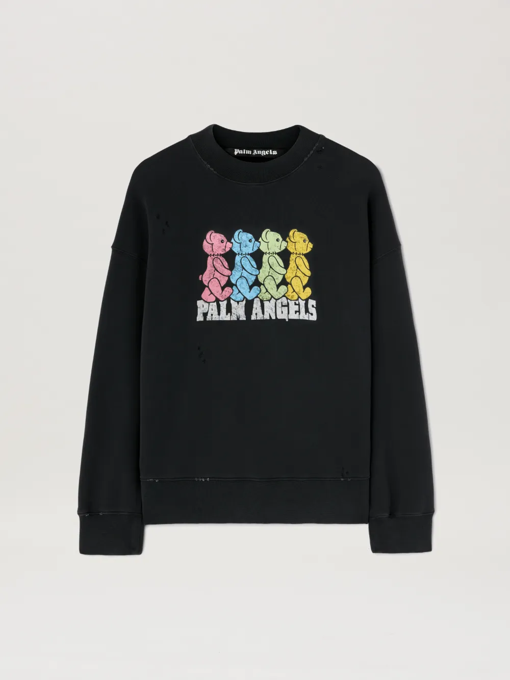 Multicolor Bears crewneck sweatshirt in 1084 black - multicolor - Palm ...
