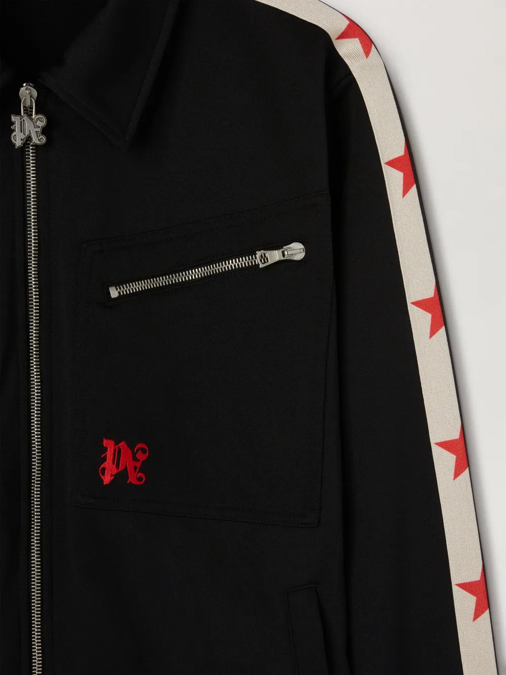Track Jacket in black - Palm Angels® Official
