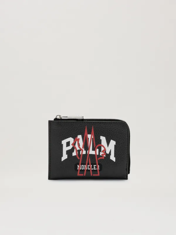 Moncler X Palm Angels Genius Card Holder in black - Palm Angels® Official