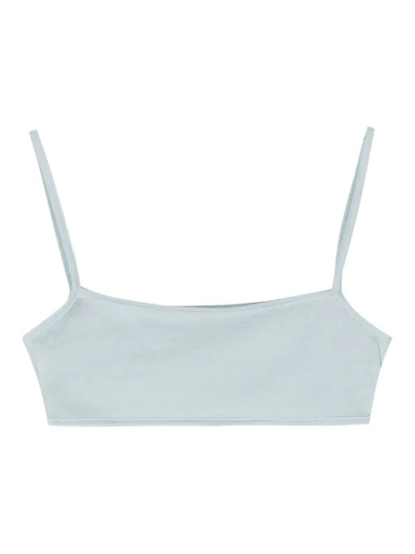 Paloma Wool Utah Semi Sheer Cropped Top Us