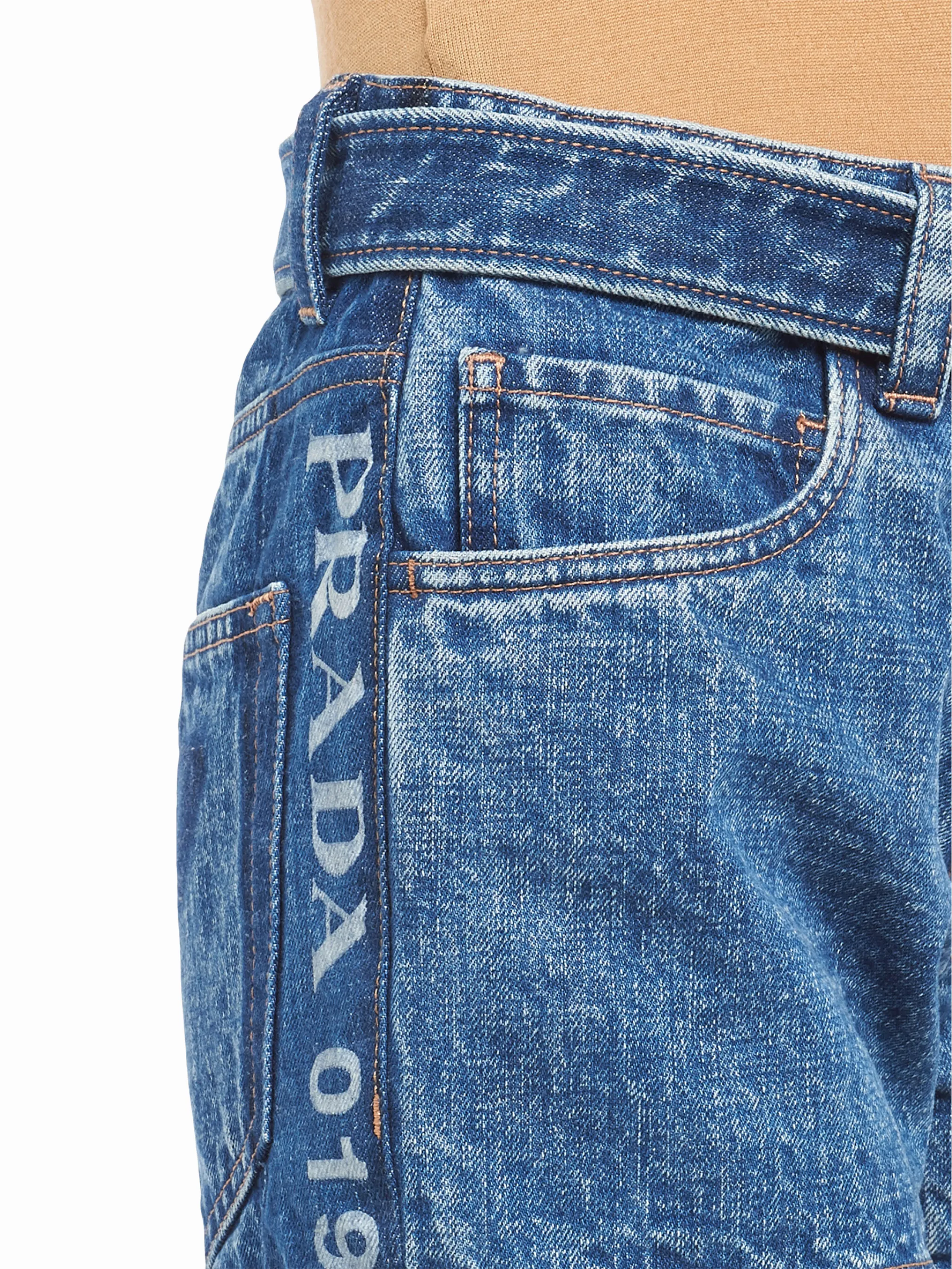 denim shorts | Prada | Eraldo.com