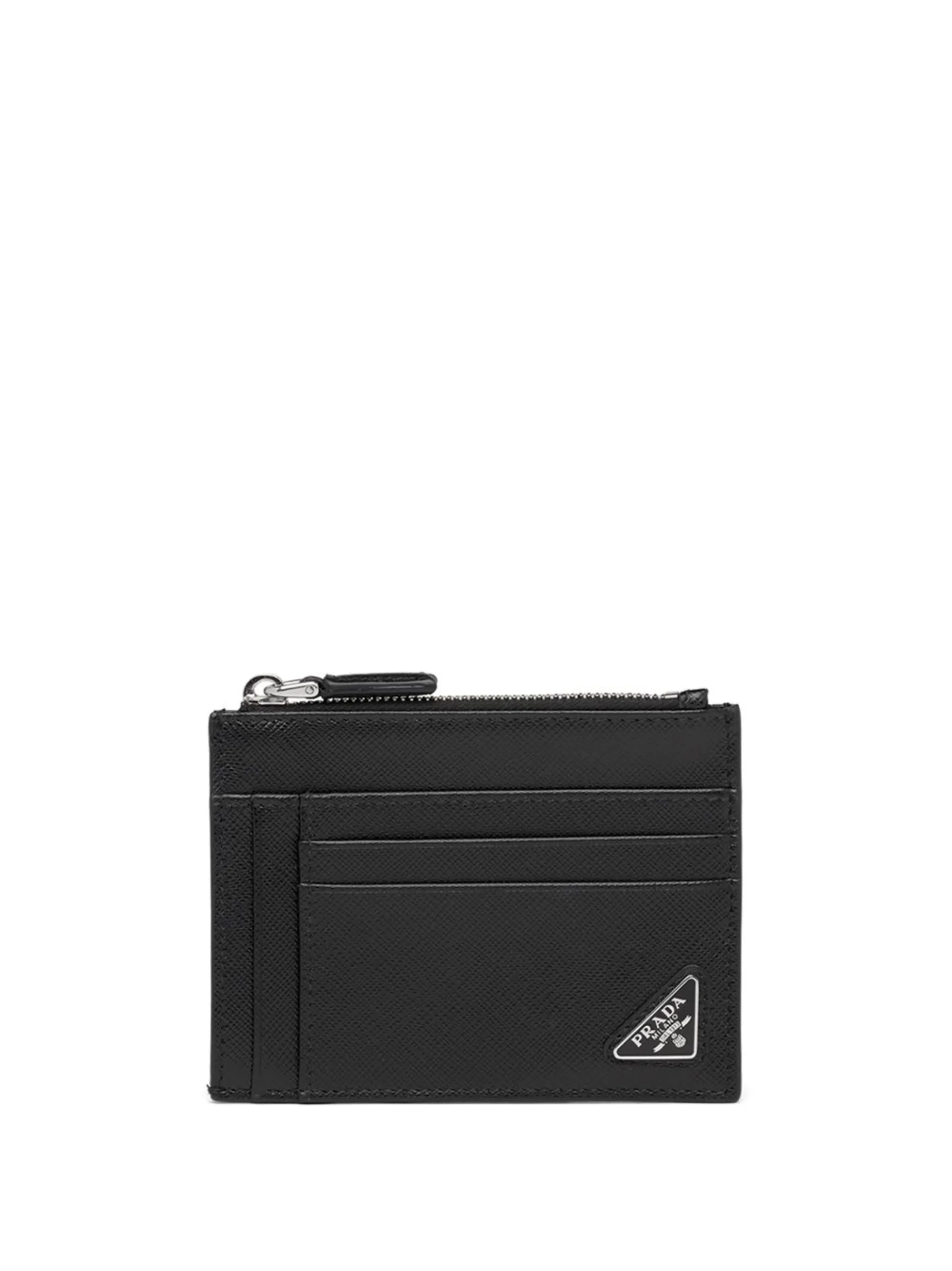 Prada triangle logo cardholder | Eraldo.com US