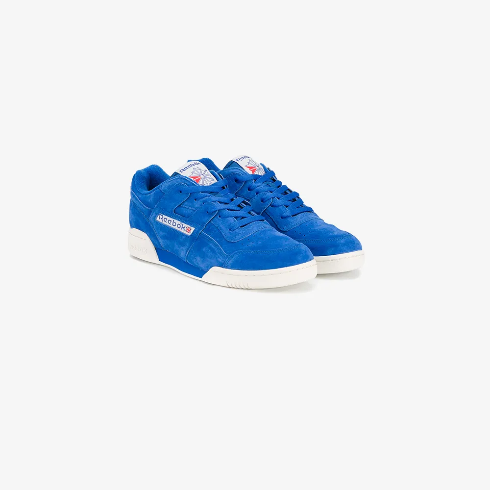 Reebok Blue Suede Workout Plus Vintage Trainers | Browns