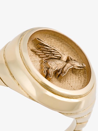 Retrouvai flying pig signet ring | Browns