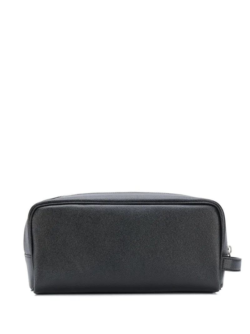 Saint Laurent logo-stamp leather pouch | Eraldo.com US