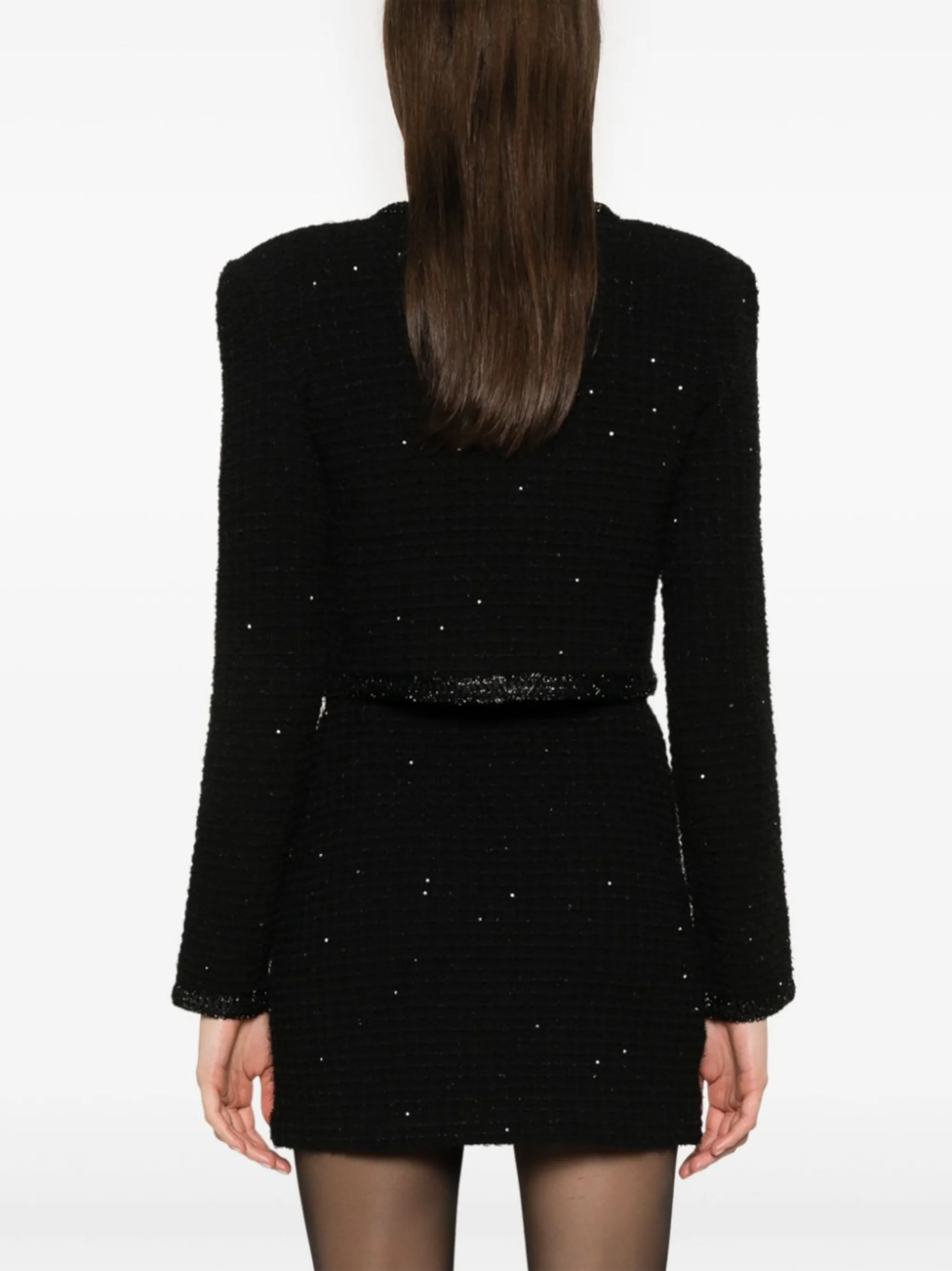 Self-Portrait textured knit jacket | Eraldo.com JP