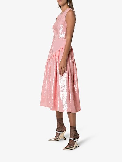 Simone Rocha sequin embellished midi dress | Browns