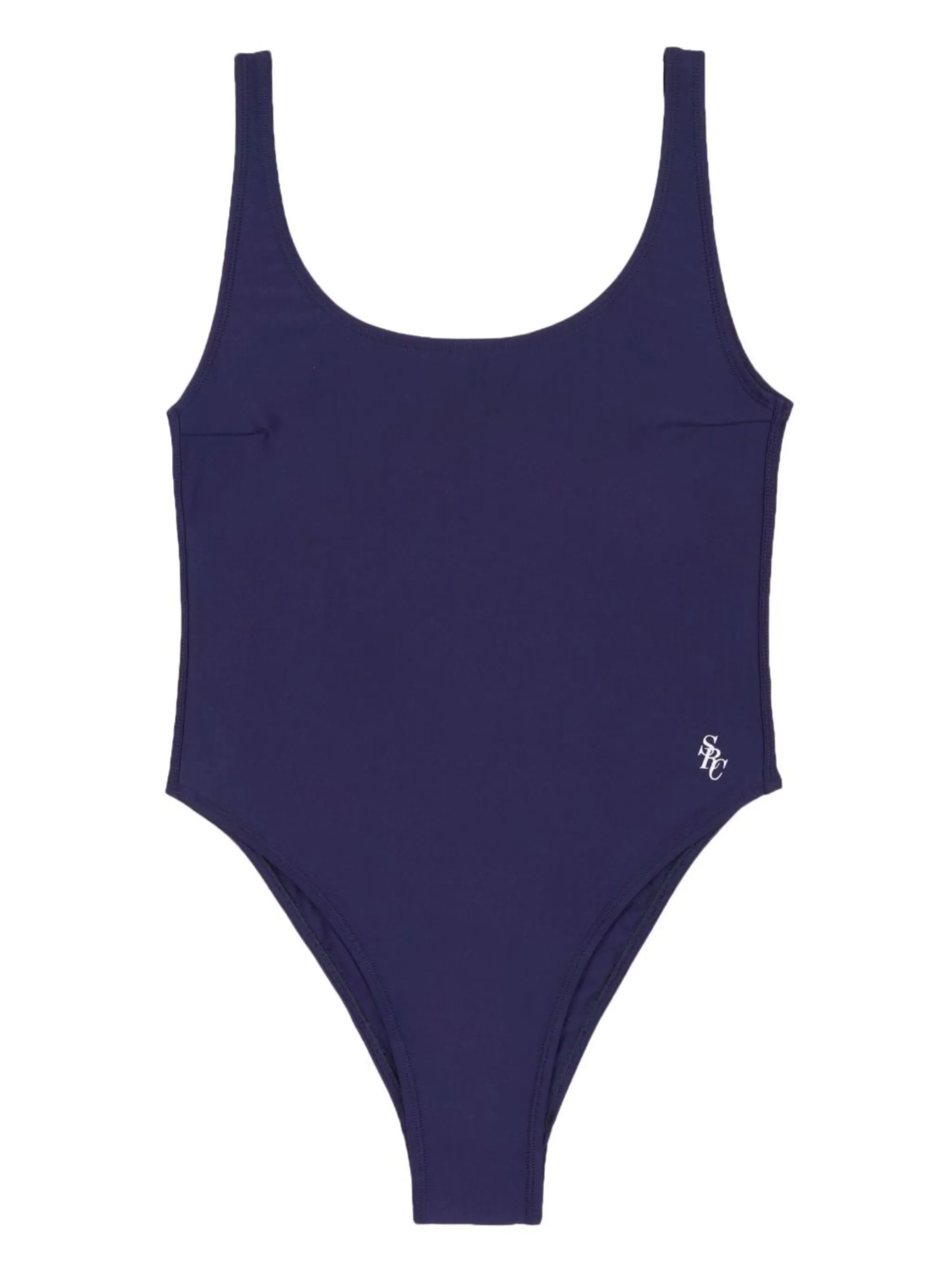 Sporty And Rich Carla Scoop Neck Swimsuit Kr