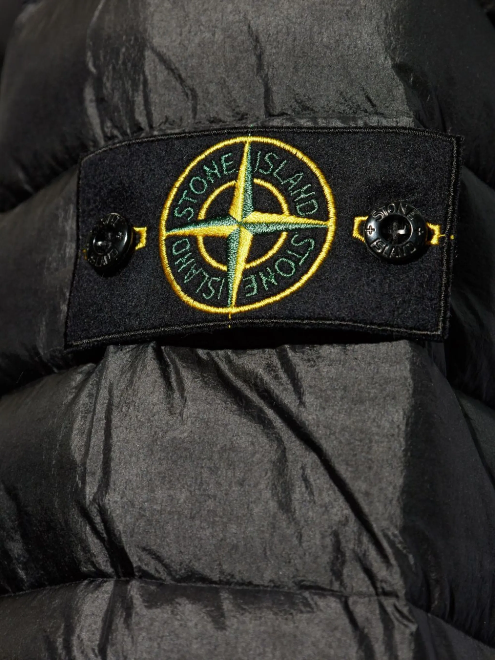 Stone Island Compass Logo Stone Island Embroidered Compass Logo