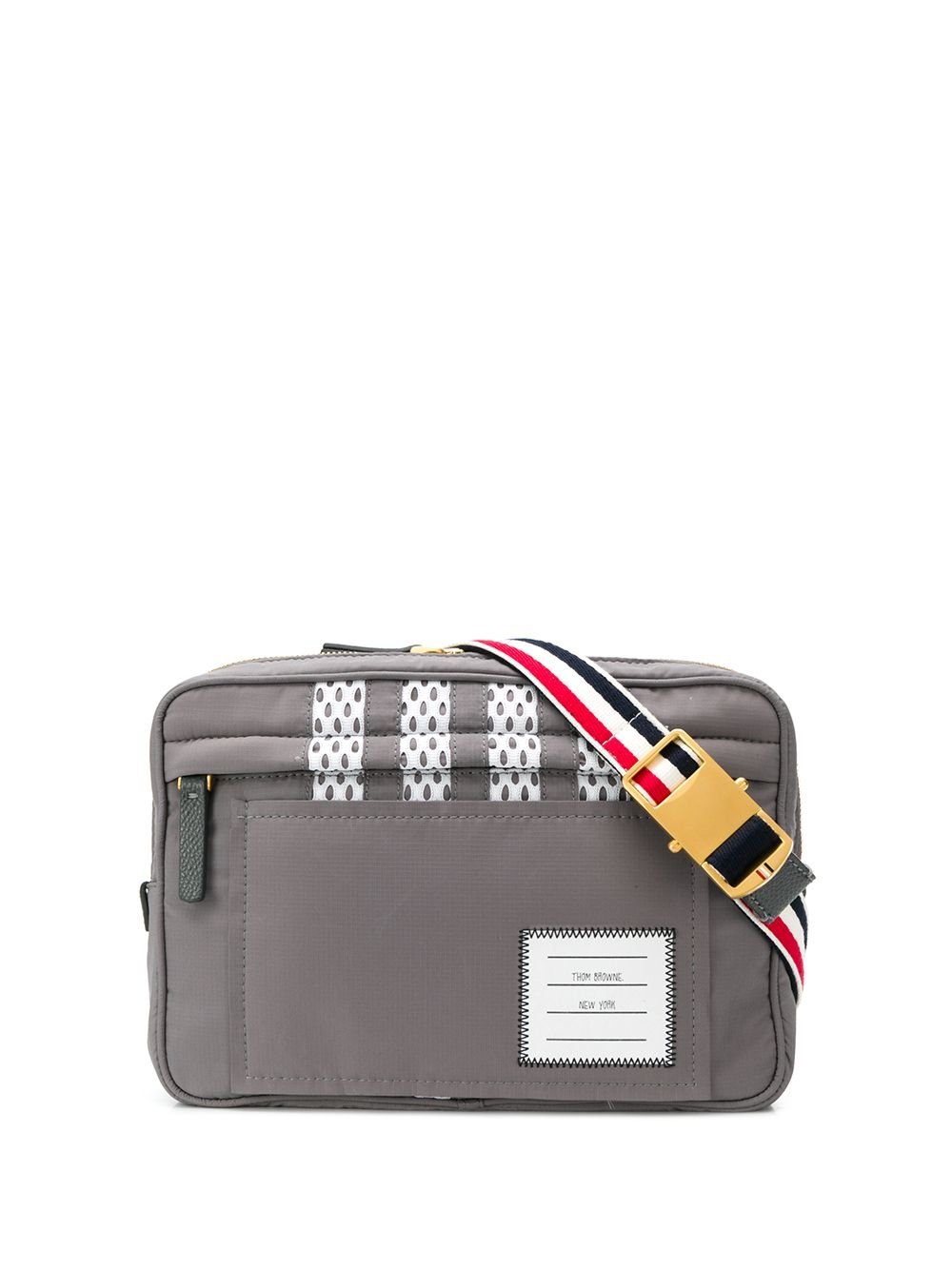 Thom Browne Military Ripstop belt bag grey | MODES