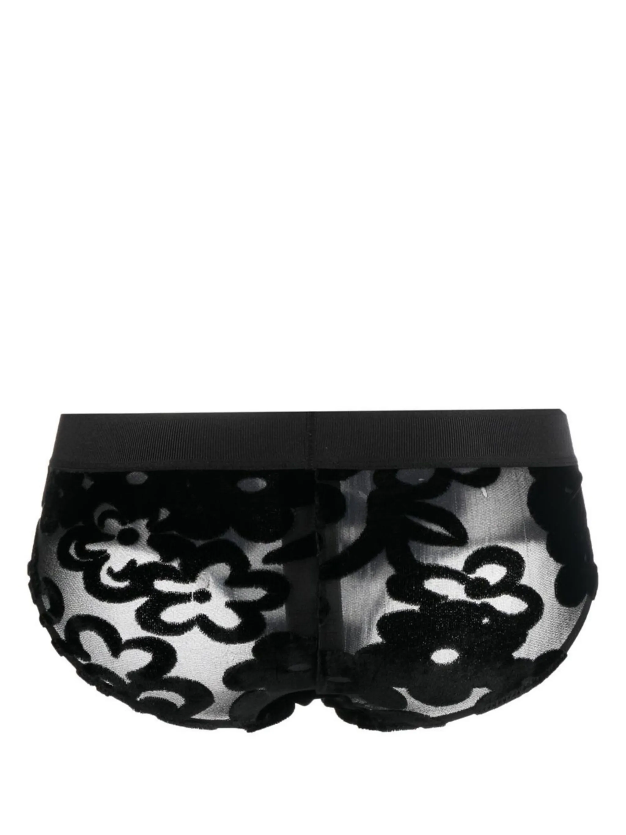 Floral Lace Logo Waistband Briefs Tom Ford