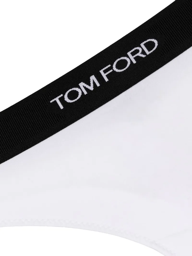 Tom Ford Logo Waistband Thong Us