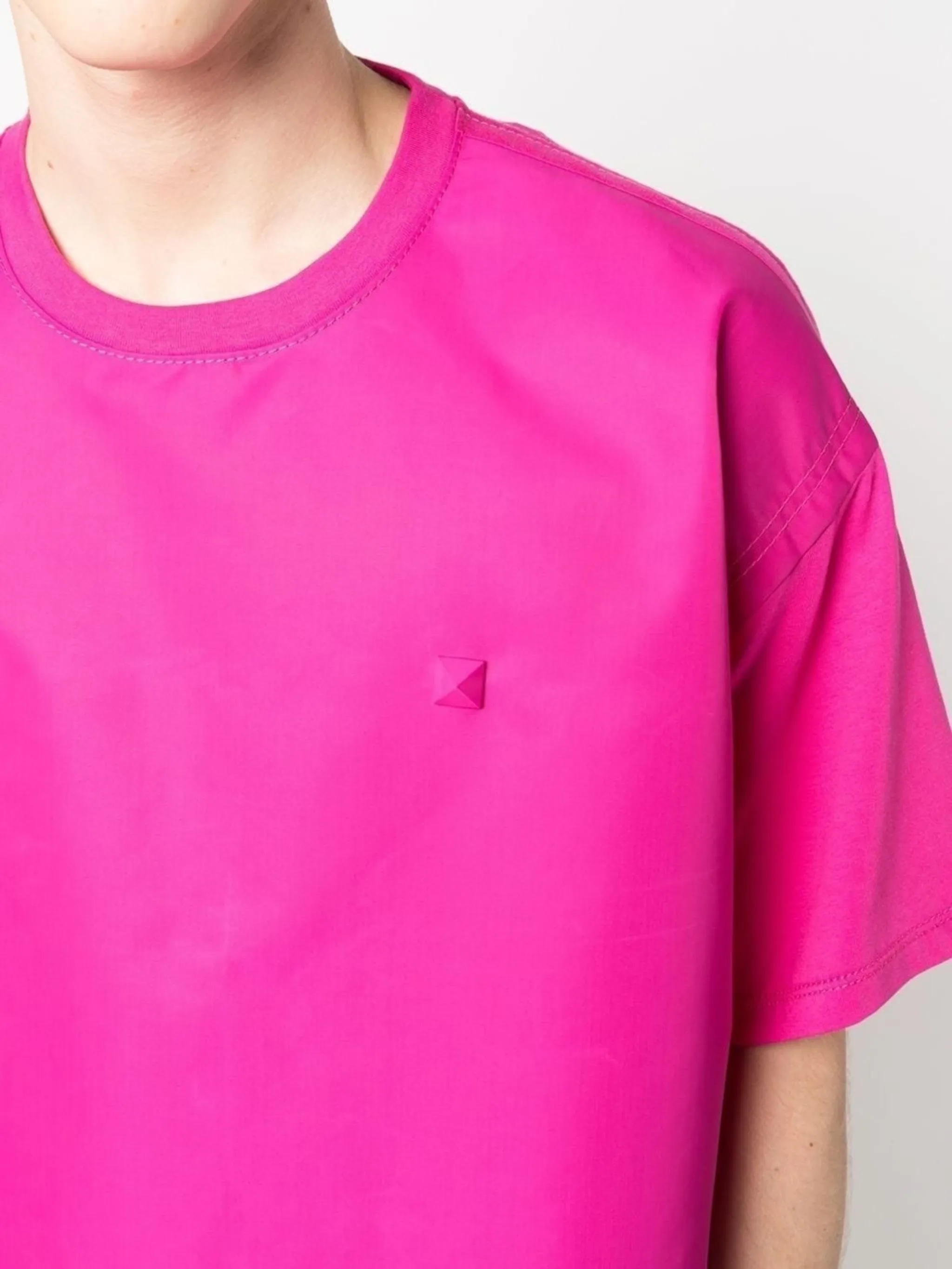 Valentino Garavani Rockstud panelled T-shirt | Eraldo.com FR Valentino Garavani Rockstud panelled T-shirt | Eraldo.com FR