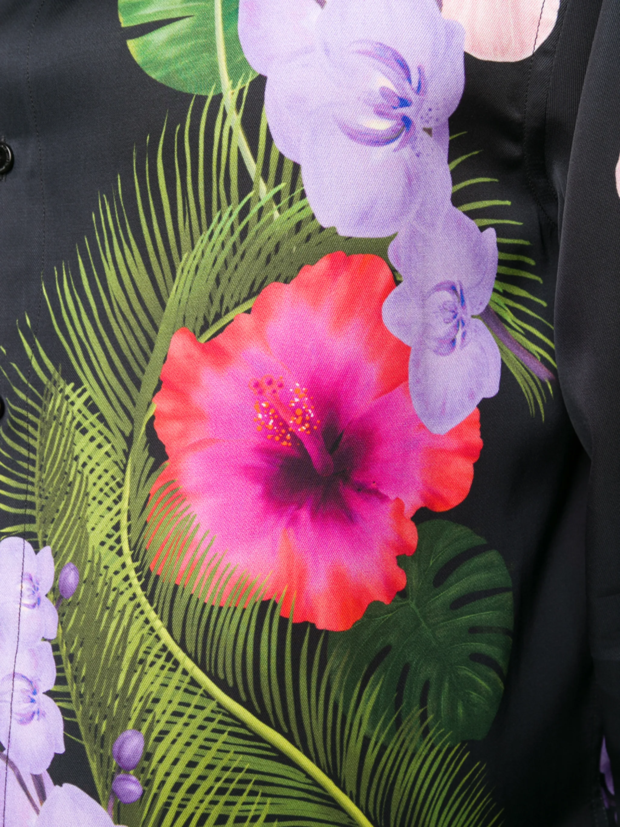 Versace Jeans Couture Tropical-print relaxed-fit shirt | Eraldo.com US