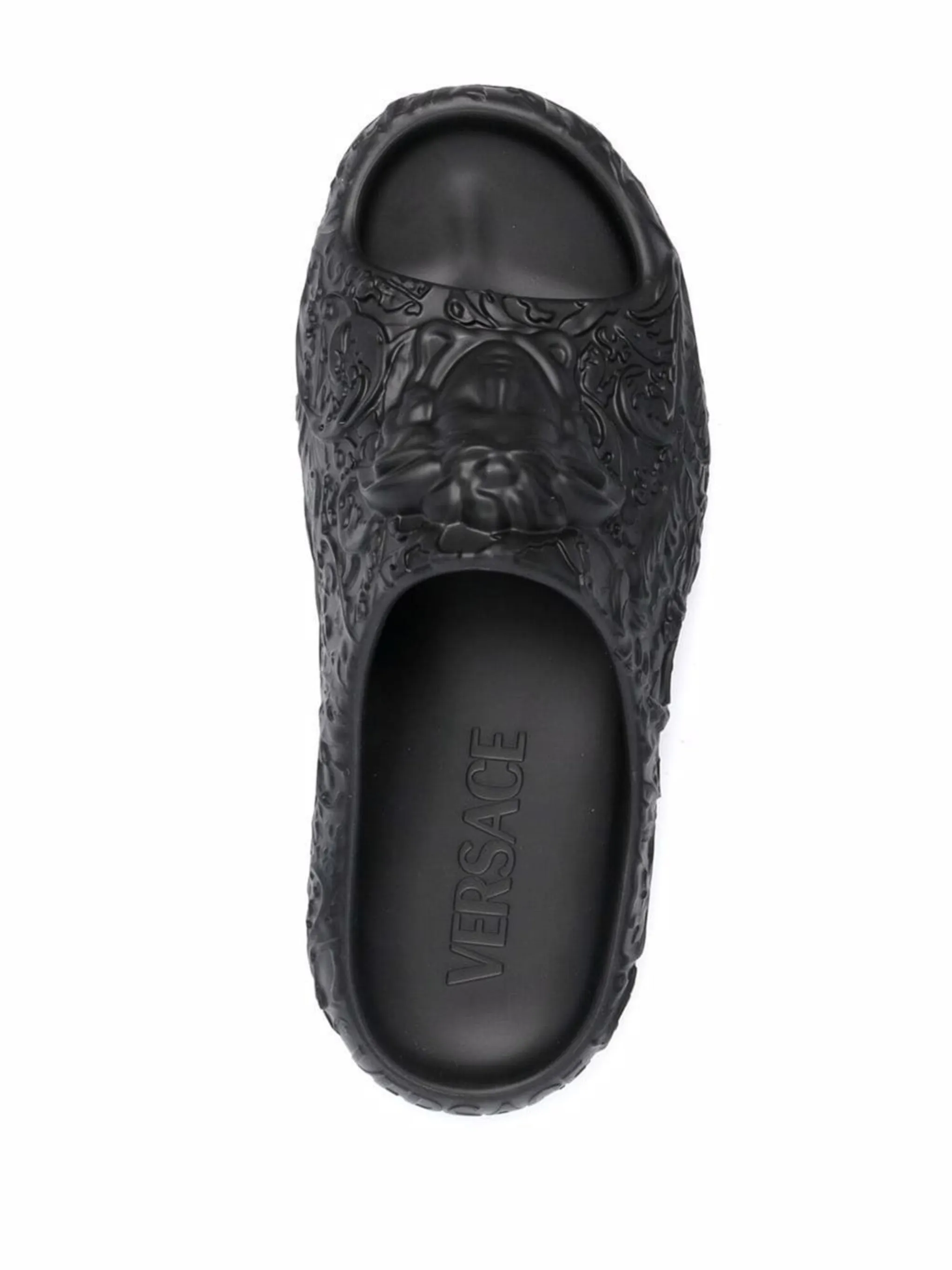 Versace Medusa Dimension embossed slides | Eraldo.com US