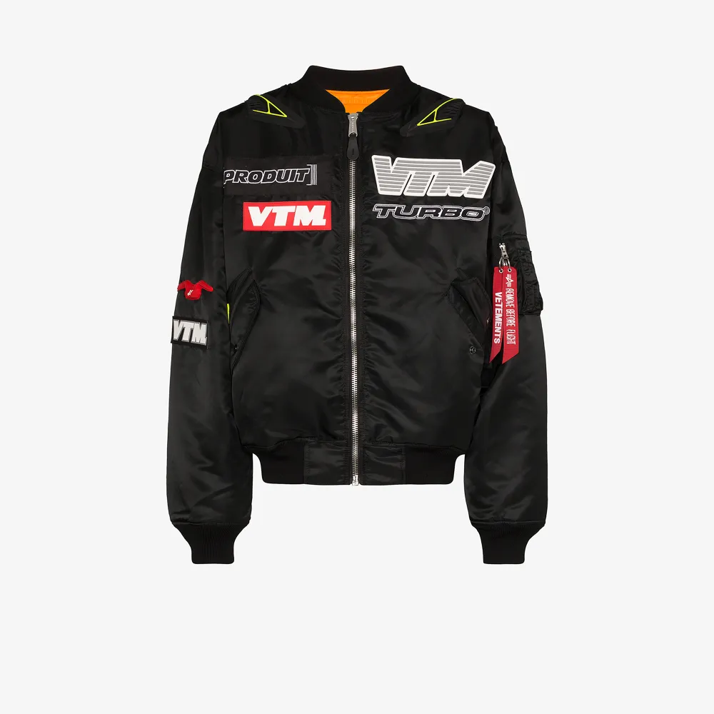 Vetements motor patch bomber jacket | Browns