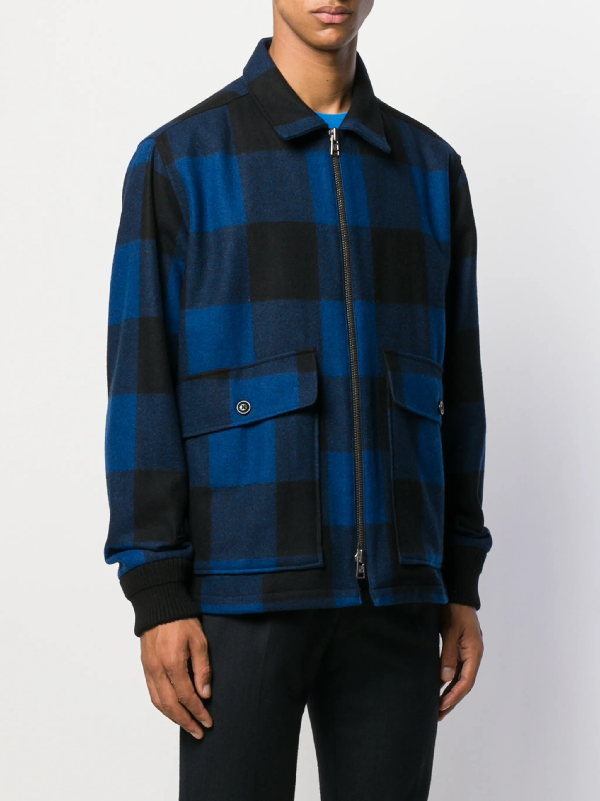 Woolrich gingham check jacket | Eraldo.com US