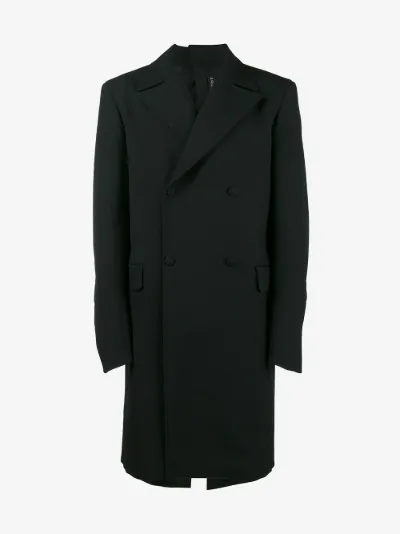 Y/Project double breasted coat with buttoned back | Browns